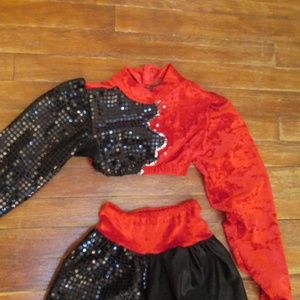 Professional Dance | Costumes | Dance Genie Costume 2 Pc Girls Sequins ...